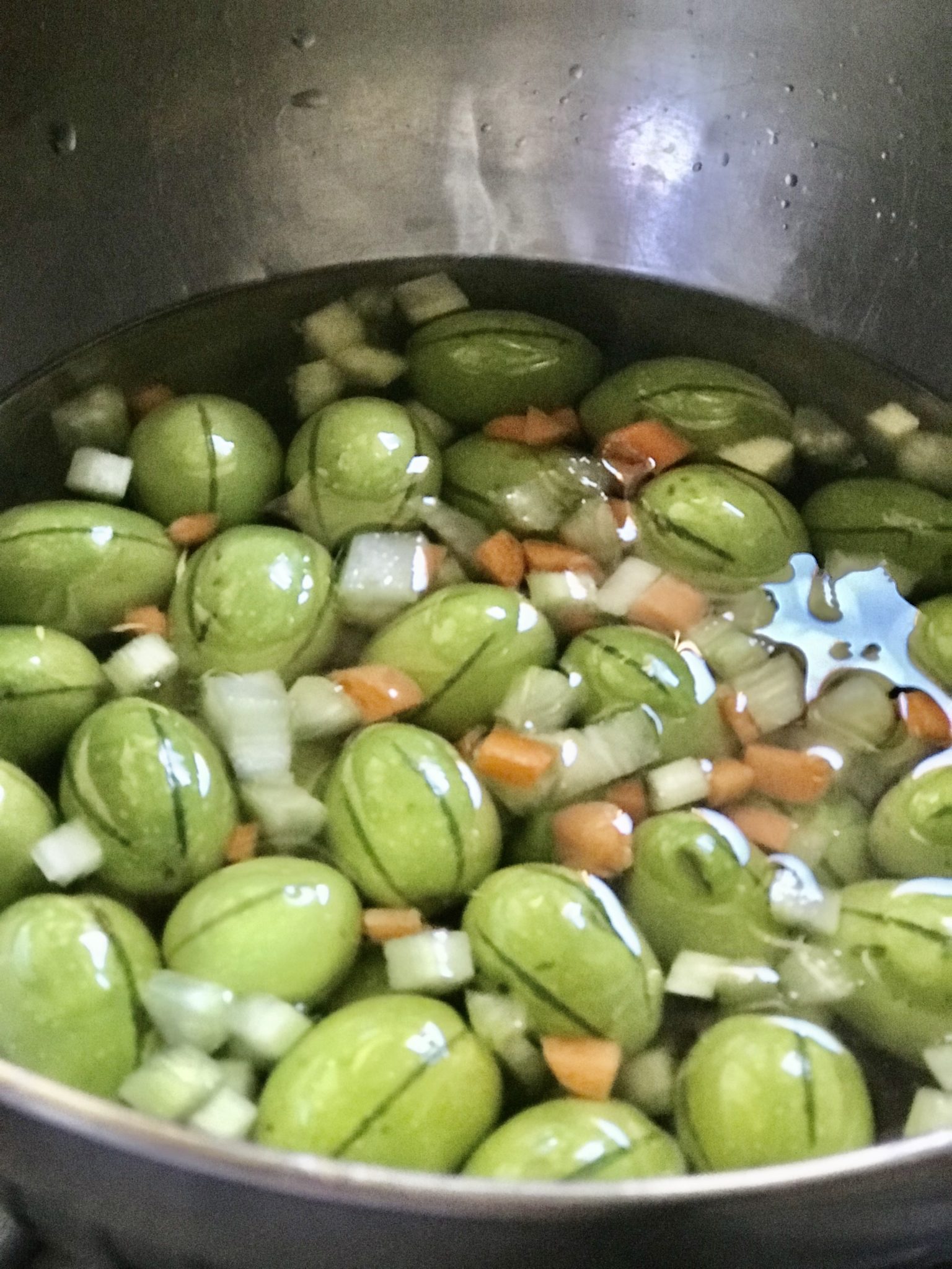 Cured Green Olive Recipe - 825 Main Products